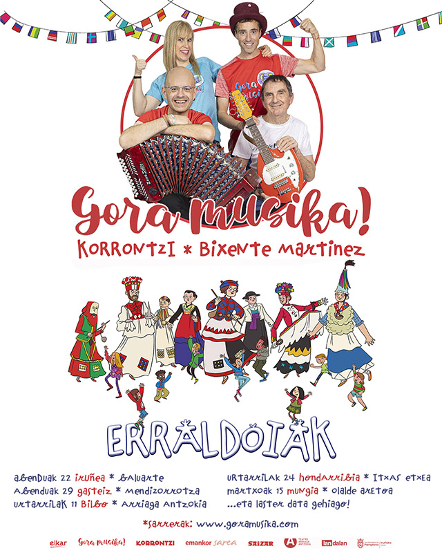 ESPECTÁCULO MUSICAL, "GORA MUSIKA! KORRONTZI & BIXENTE MARTINEZ ...